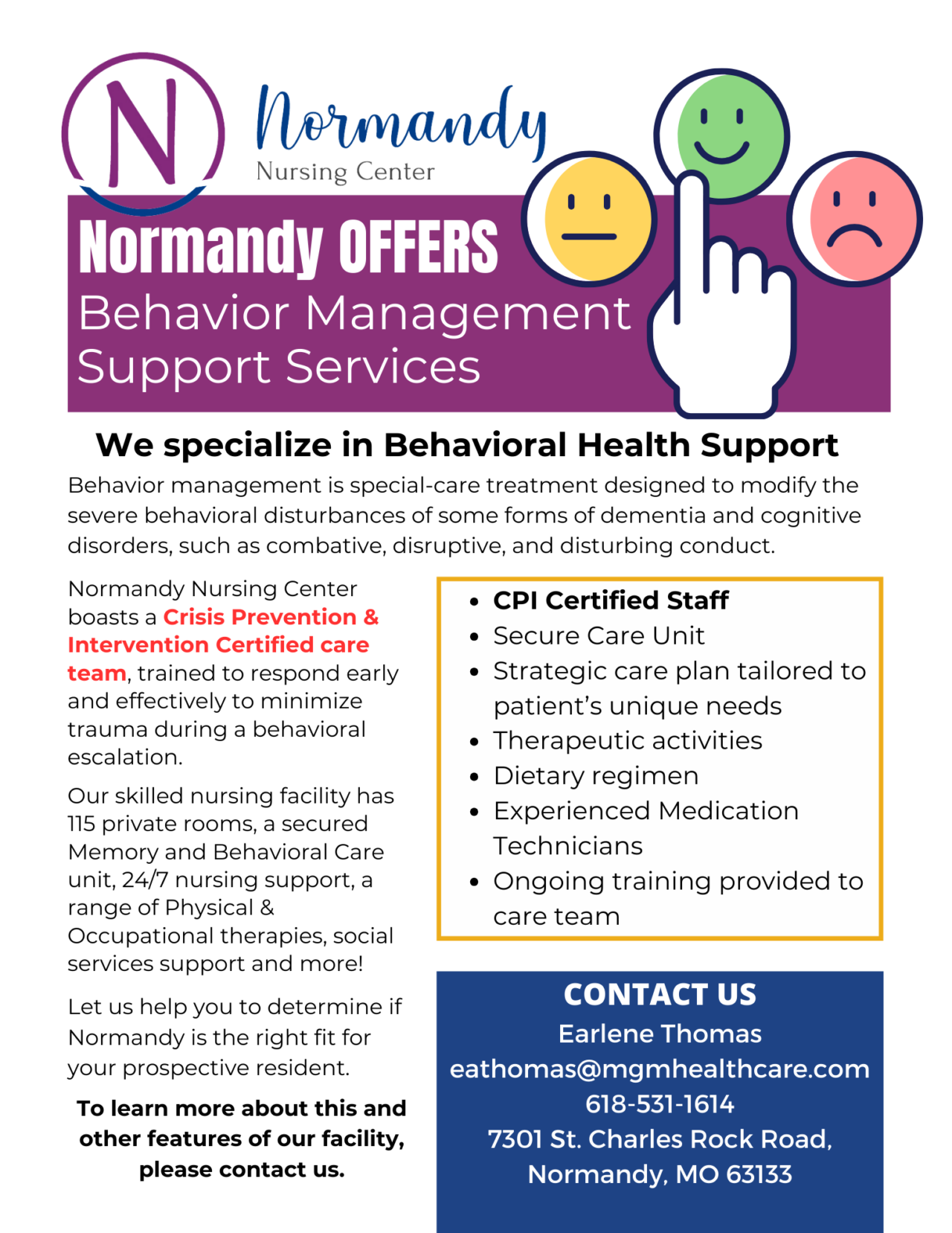 MGM Healthcare Sales and Recruiting Marketing Materials