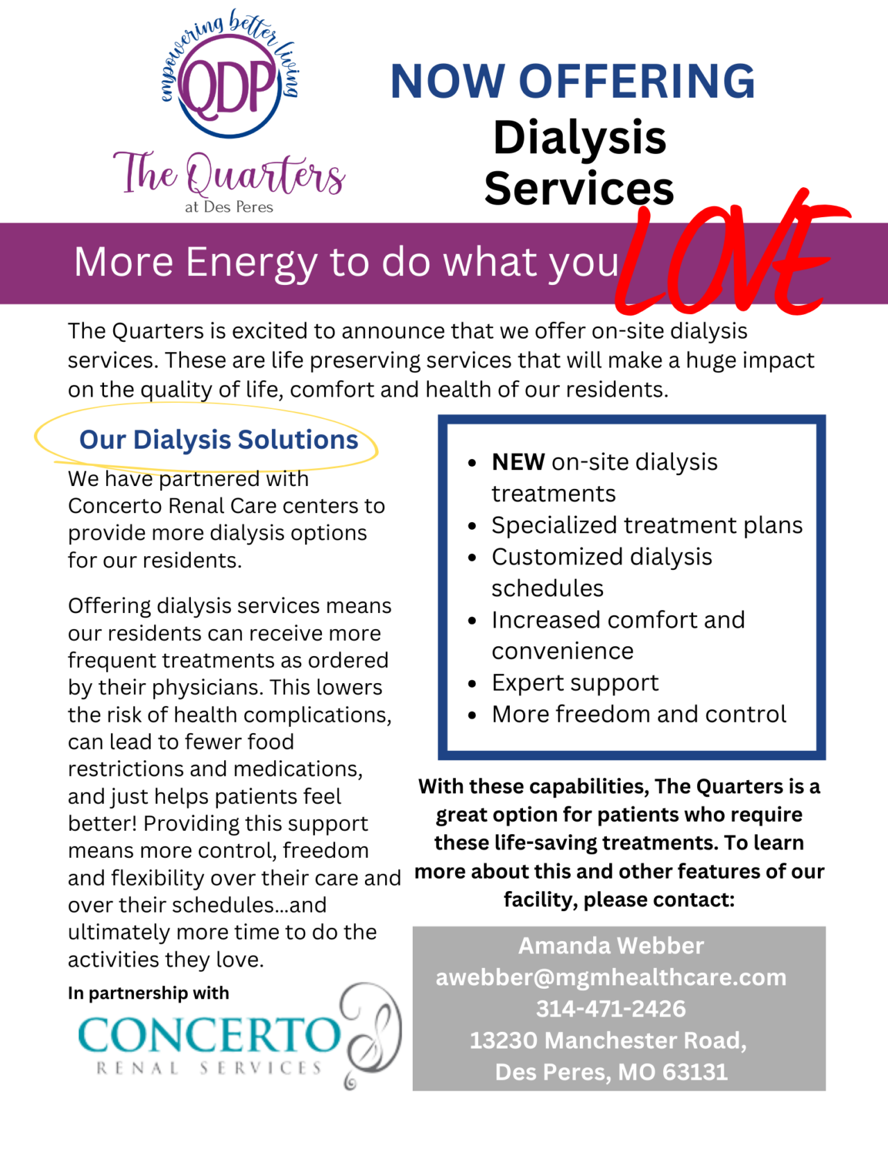 MGM Healthcare Sales and Recruiting Marketing Materials