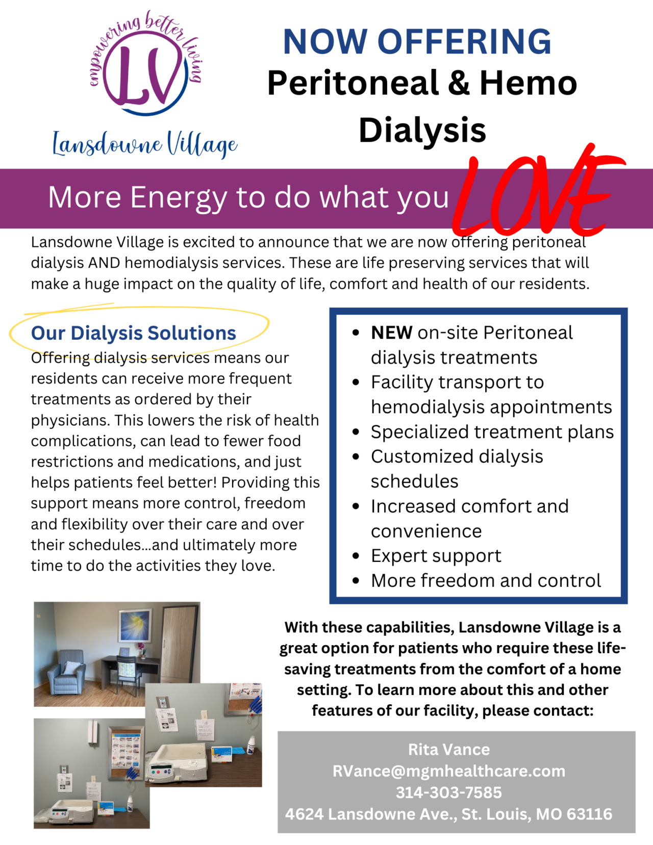 MGM Healthcare Sales and Recruiting Marketing Materials