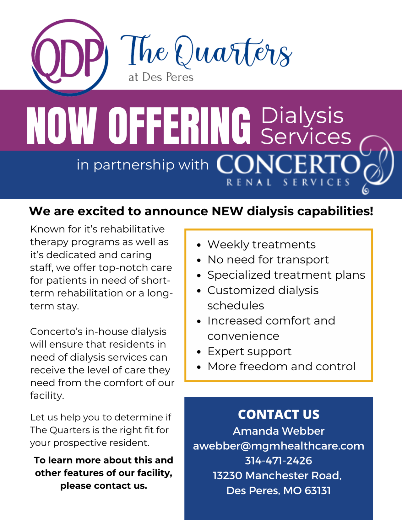 MGM Healthcare Sales and Recruiting Marketing Materials