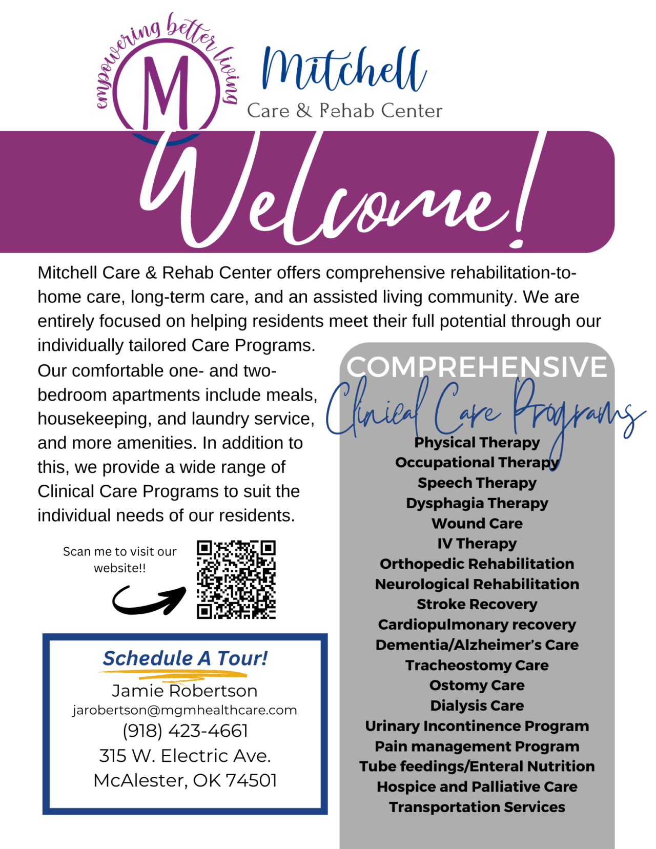 MGM Healthcare Sales and Recruiting Marketing Materials